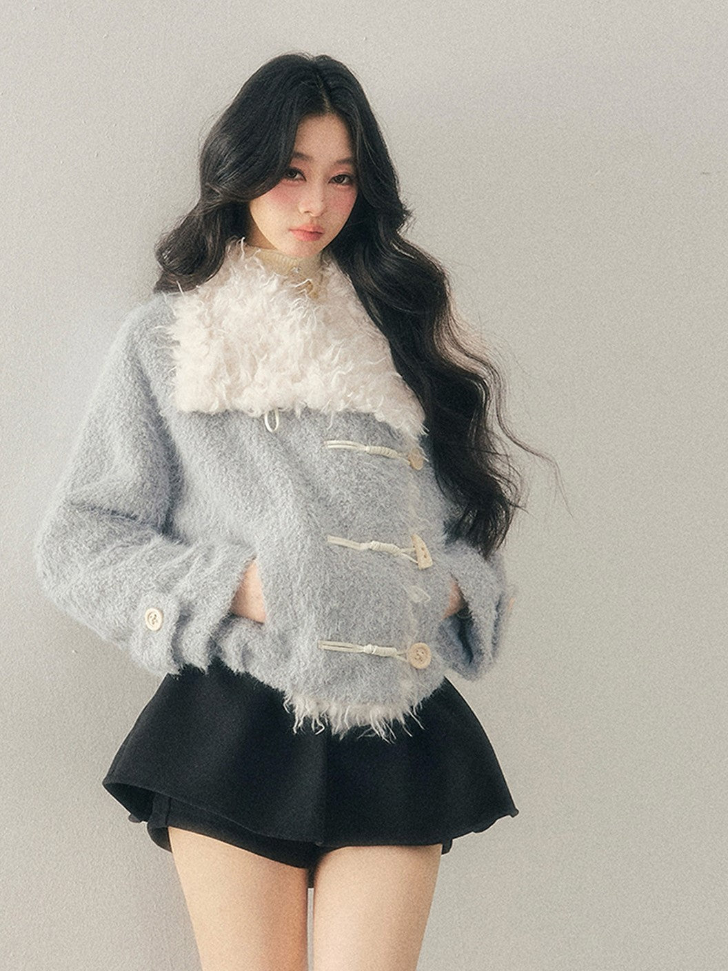 Glacier Blue Quilted Jacket DIA0826 – Young Social Club.