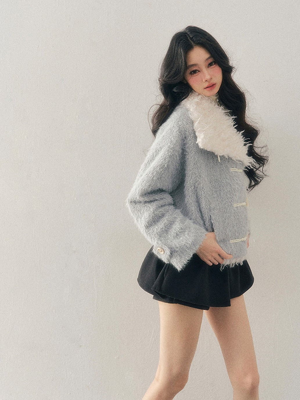 Glacier Blue Quilted Jacket DIA0826 – Young Social Club.